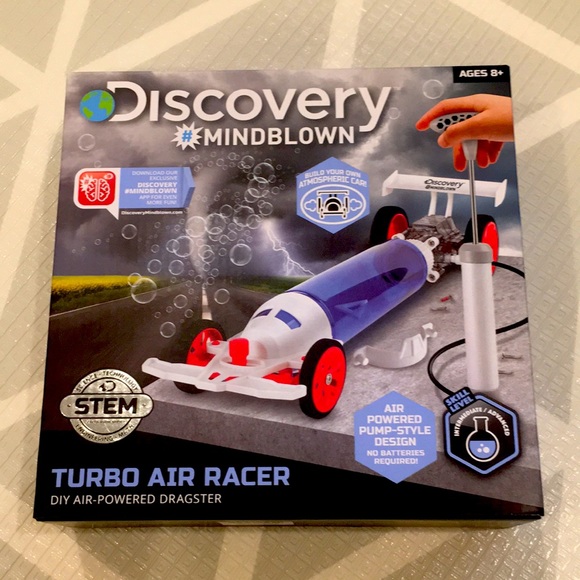 Discovery | Toys | New Discovery Kids Turbo Air Racer Diy Airpowered ...